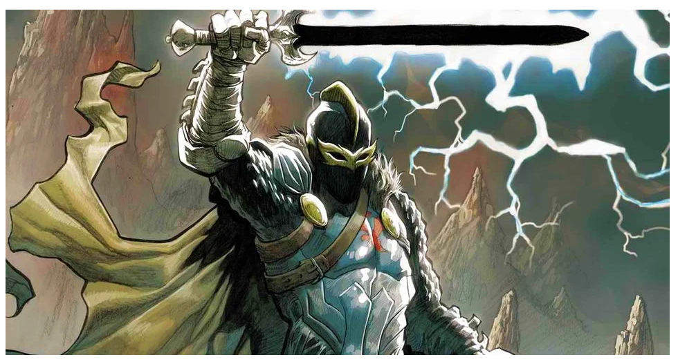 Quem é o Cavaleiro Negro da Marvel (Dane Whitman) Espada de Ébano - PodPOP